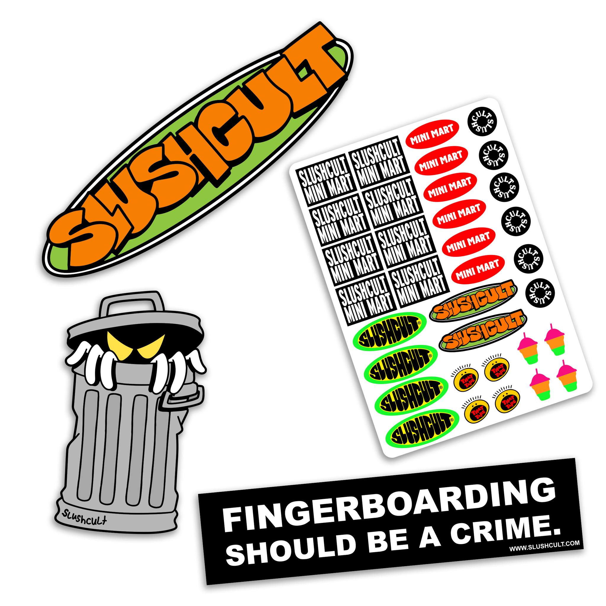 Mini Slap Sticker Pack