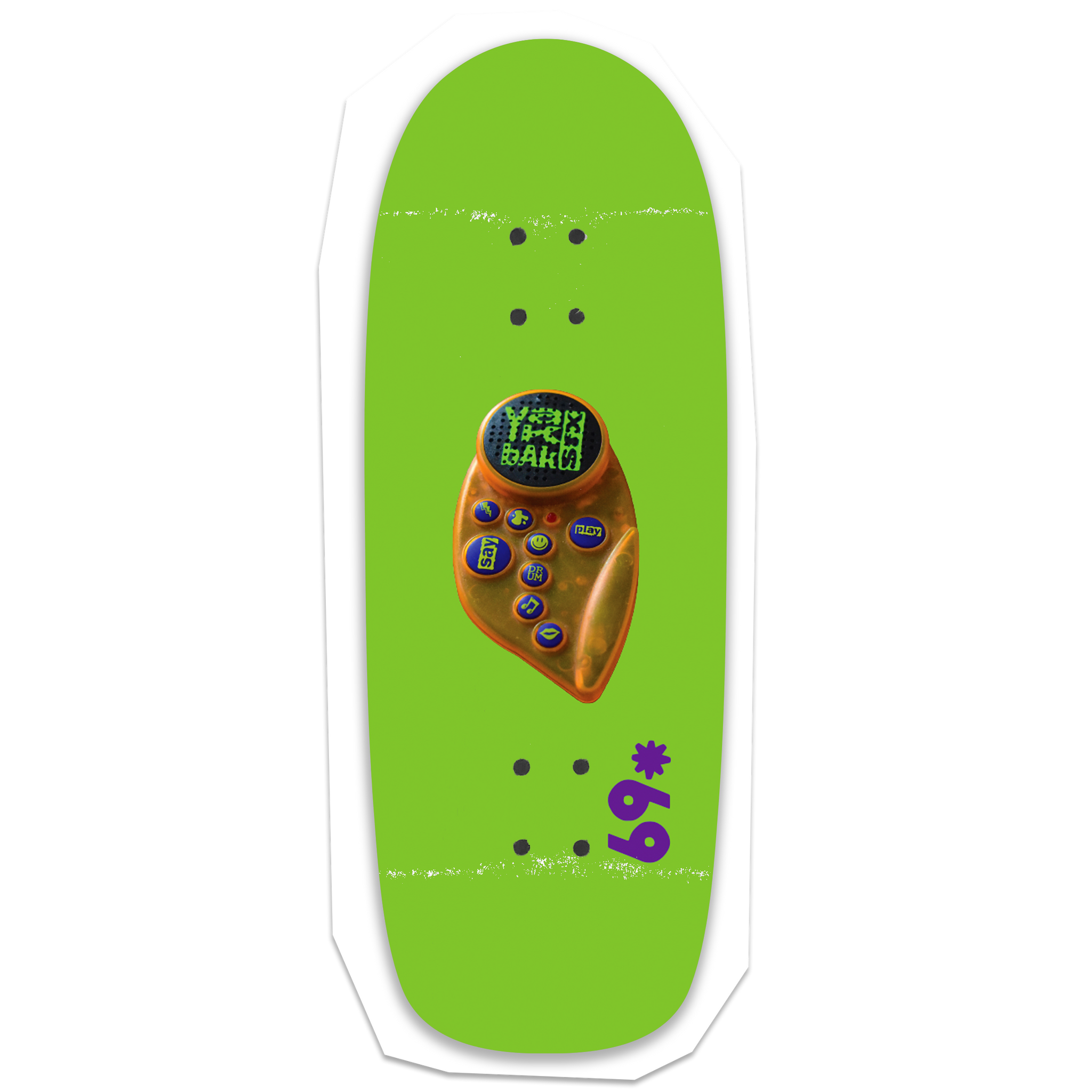 Dial *69 "Yack Back" Fingerboard Deck