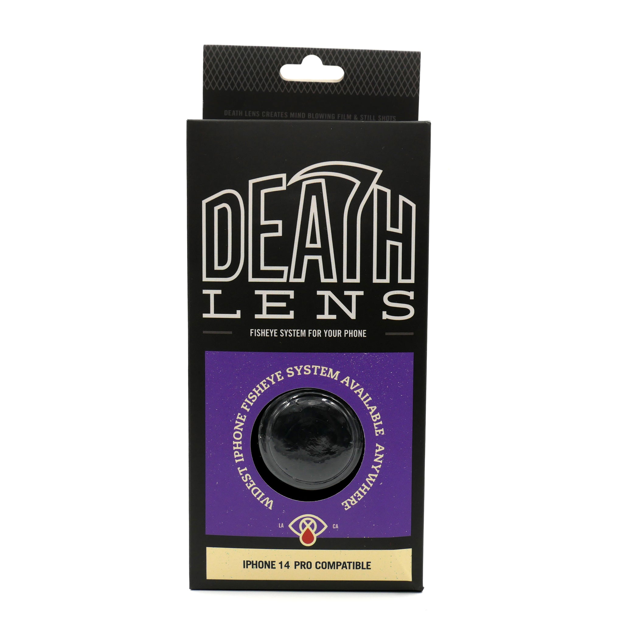 Death Lens iphone 14 Pro Fisheye Lens W/Case